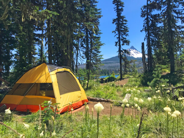 Big Lake Campground - Our most beautiful campsite ever!